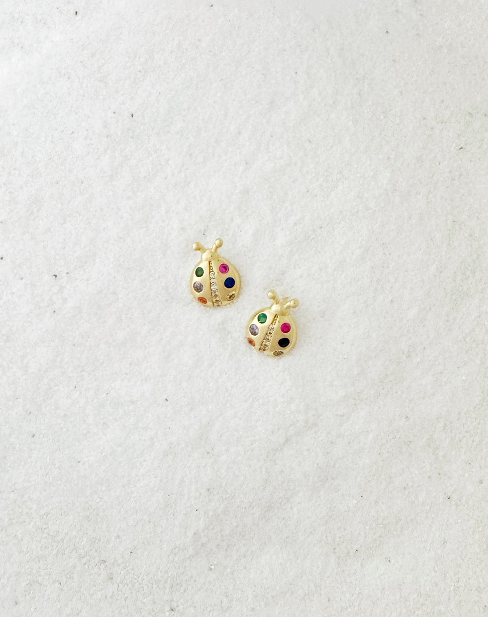 Kids Ladybug Studs – Klae Design Co.